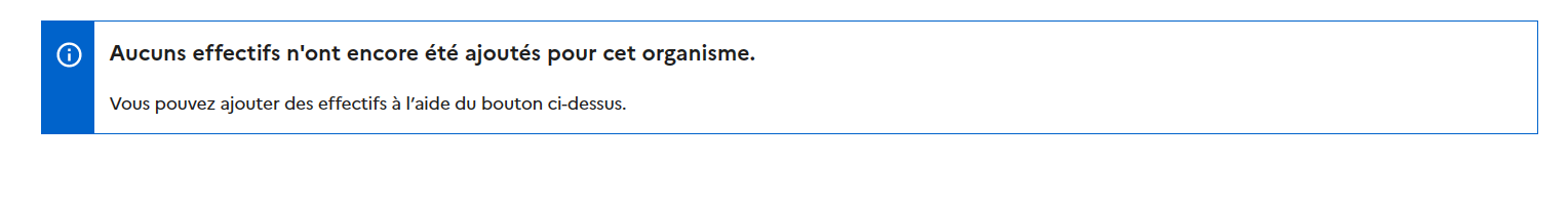 Le clic sur les tuiles de choix "Vous avez/ n'avez pas d'ERP" dans le cas d'un non transmetteur ...