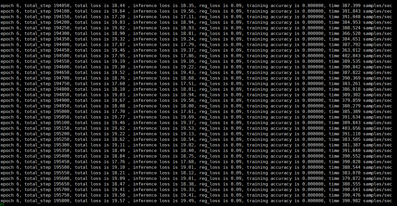 损失函数的值从10000轮左右开始就在20左右晃一直不下降了 · Issue #54 · sirius-ai/MobileFaceNet_TF · GitHub