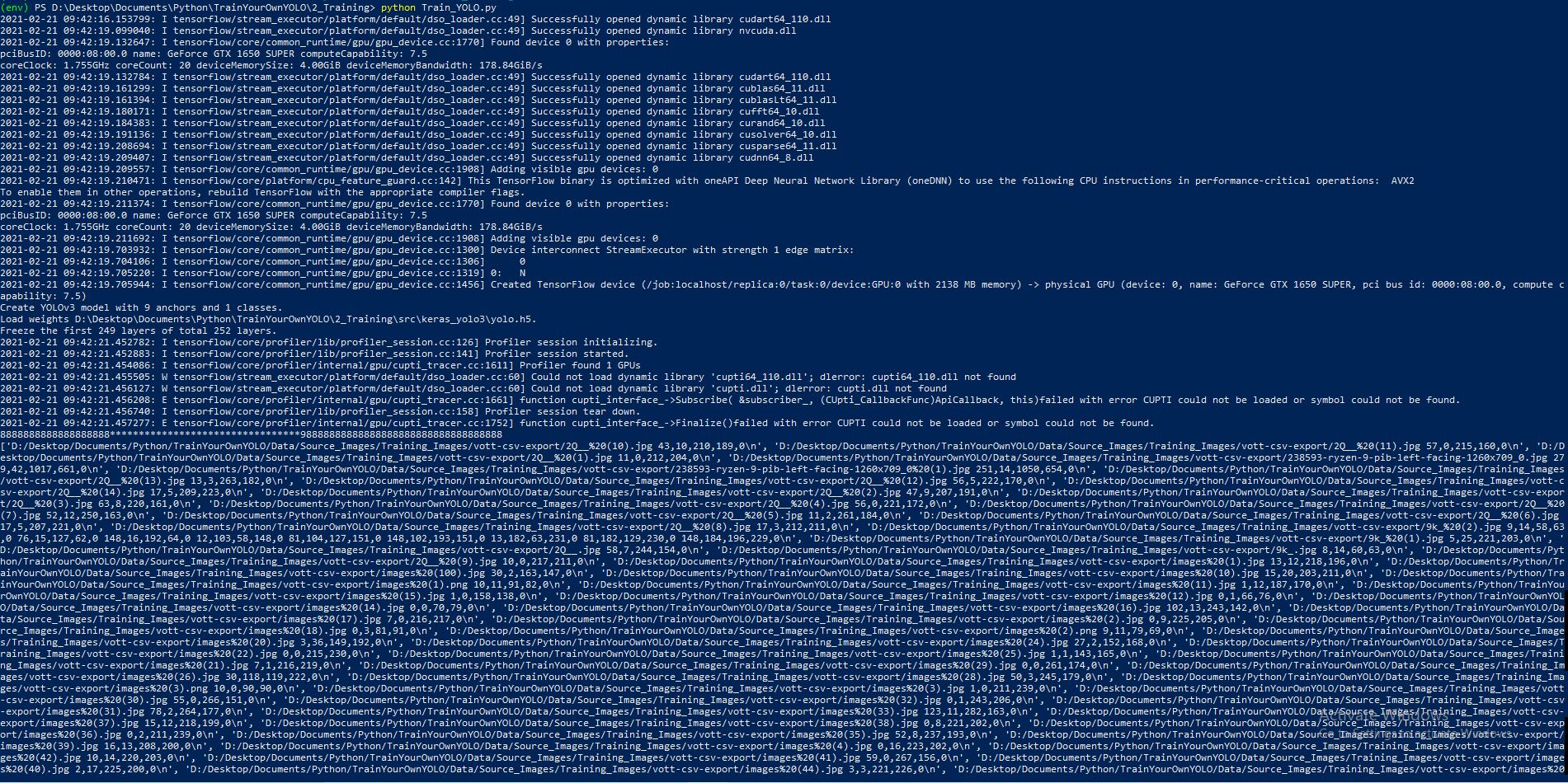 Subshape Error · Issue #219 · AntonMu/TrainYourOwnYOLO · GitHub