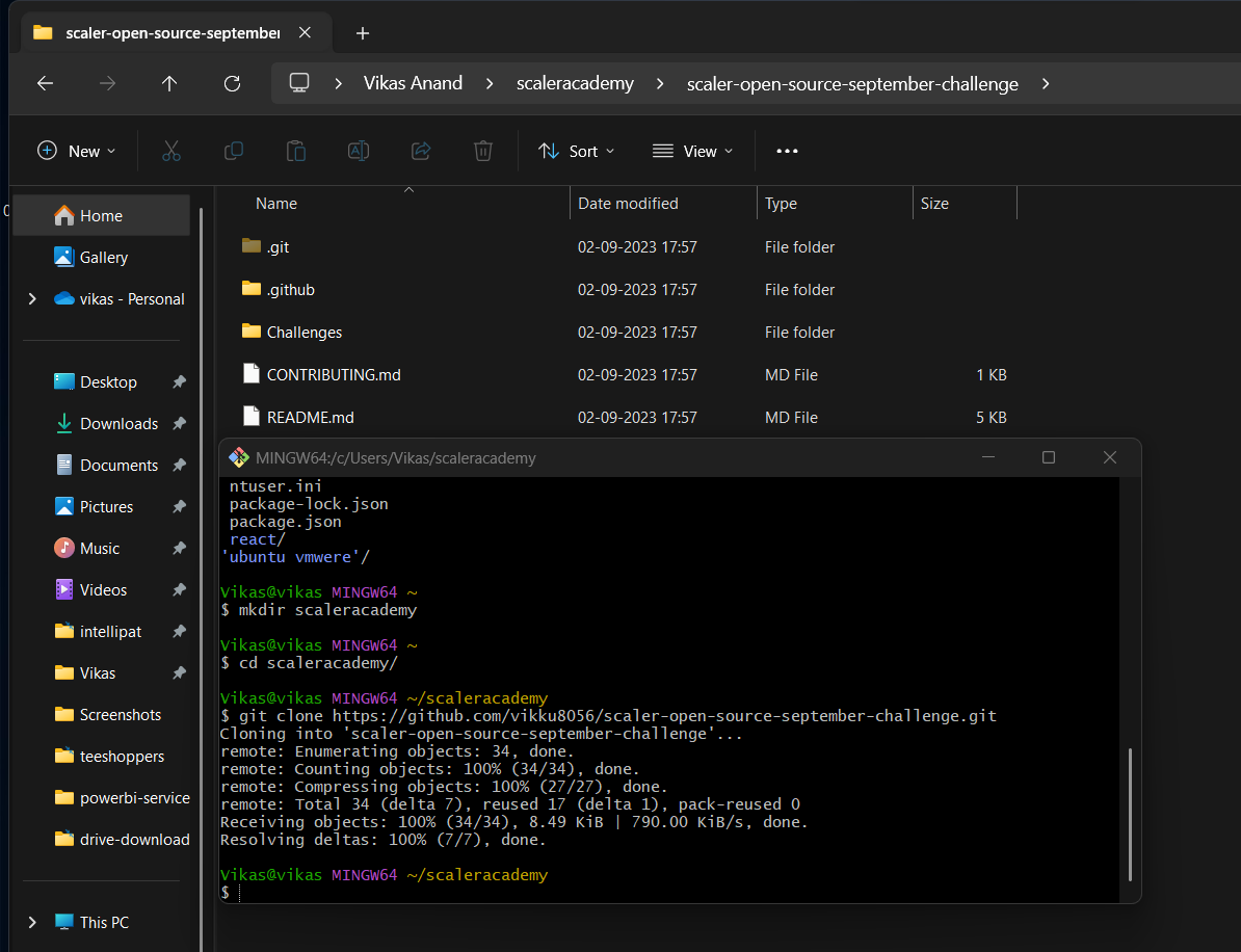 Challege 1 3 Vikas Anand · Issue 314 · Scaleracademyscaler Open Source September Challenge