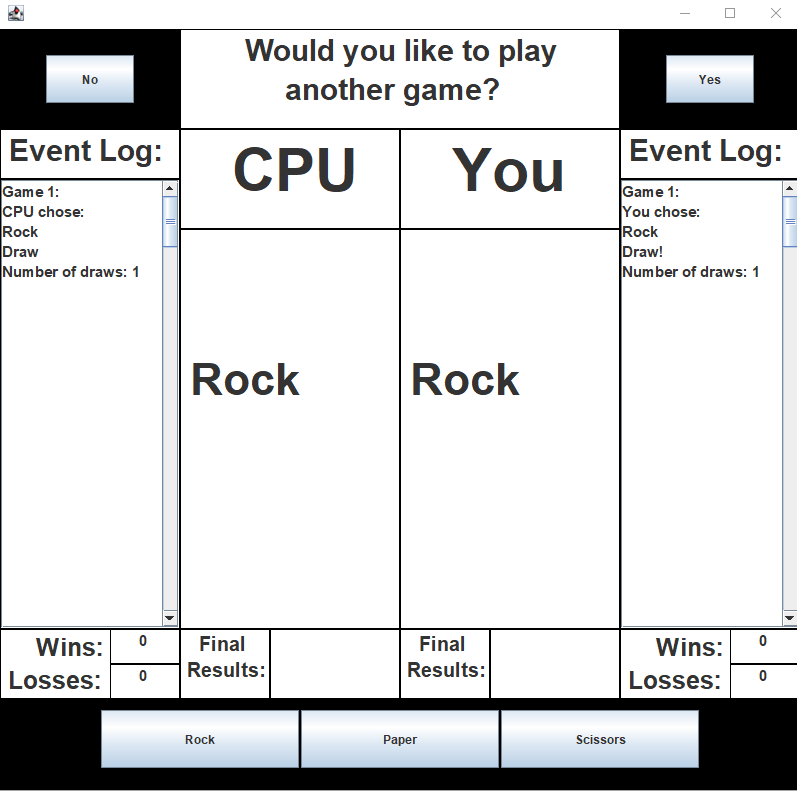 GitHub - jcook03266/Rock-Paper-Scissors-Java-GUI-Program-: Simple game ...