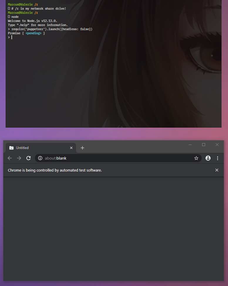 Chrome crashes without any error reporting when run on windows 10 shared drives · Issue #5483 ...