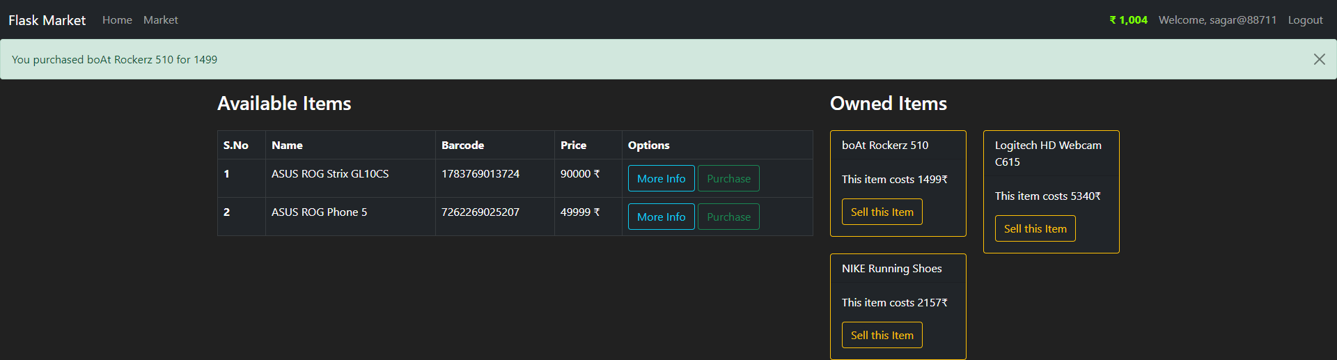 GitHub - s-aga-r/flask-market: A simple app to sell and purchase products.