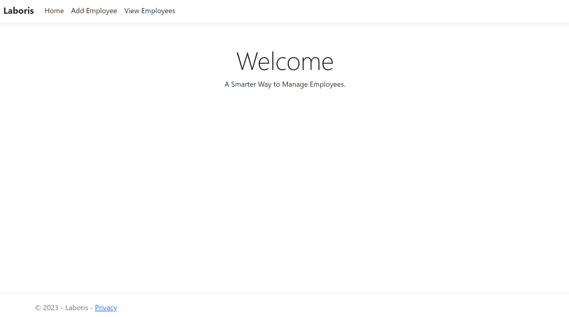 GitHub - alenscaria/Laboris: A Simple Employee Management Web App built with ASP.NET Core Web ...