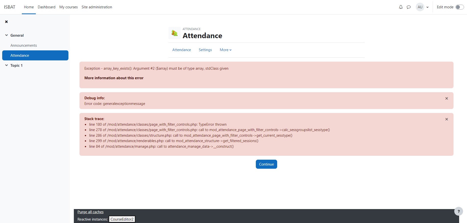Error While Trying To Access The Module In Moodle 4 With Php 8 · Issue