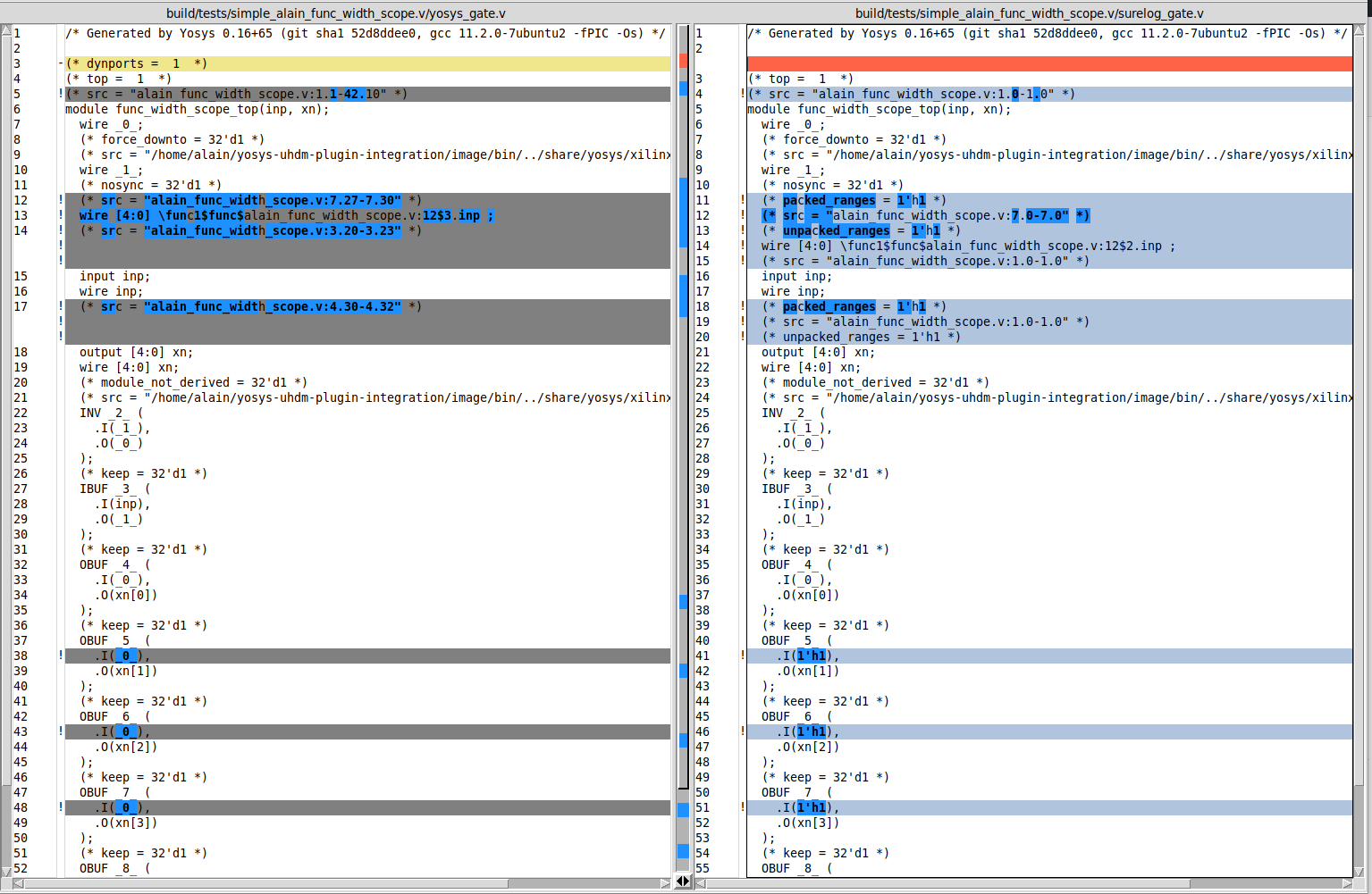 Formal equiv diff simple_func_width_scope.v · Issue #938 · chipsalliance/synlig · GitHub
