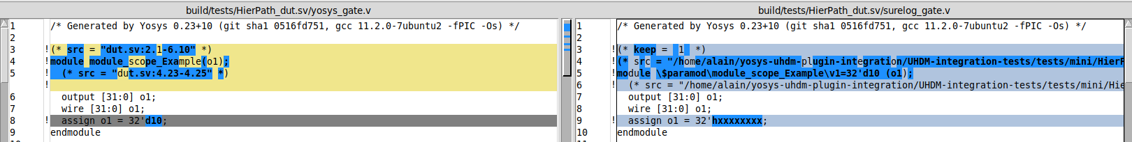 Formal equiv diff HierPath_dut.sv · Issue #1259 · chipsalliance/synlig · GitHub