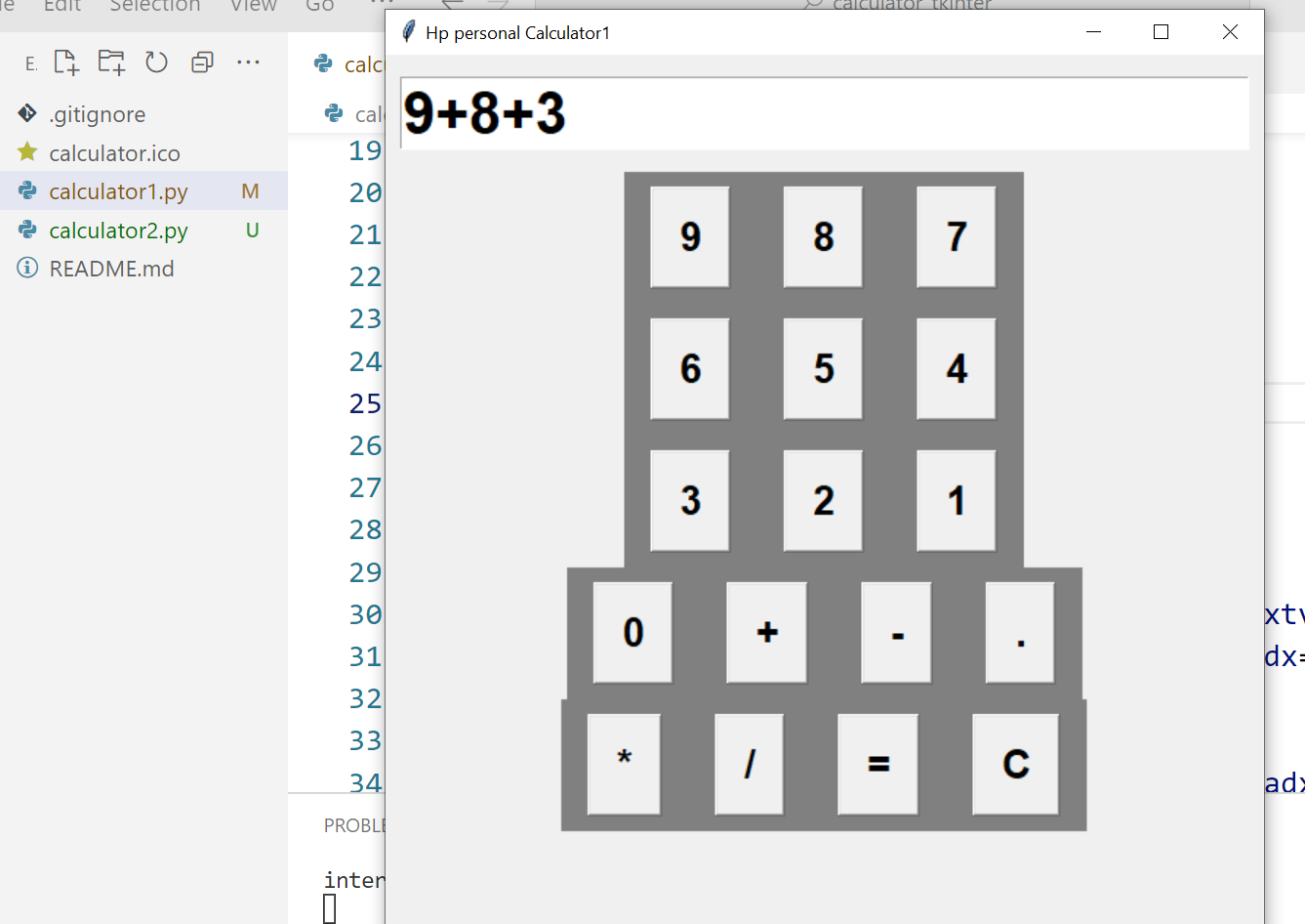GitHub - abhinav8949/py_tkinter-CalculatorProject: simple calculator gui using tkinter (PYTHON)