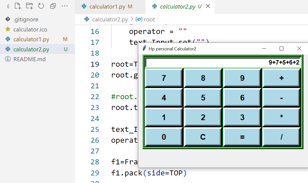 GitHub - abhinav8949/py_tkinter-CalculatorProject: simple calculator gui using tkinter (PYTHON)