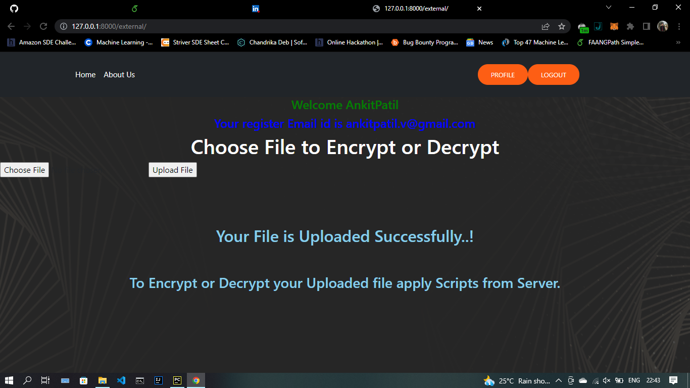 GitHub - ankitpatil-ap/Advance-File-Security-using-AES-and-RSA ...