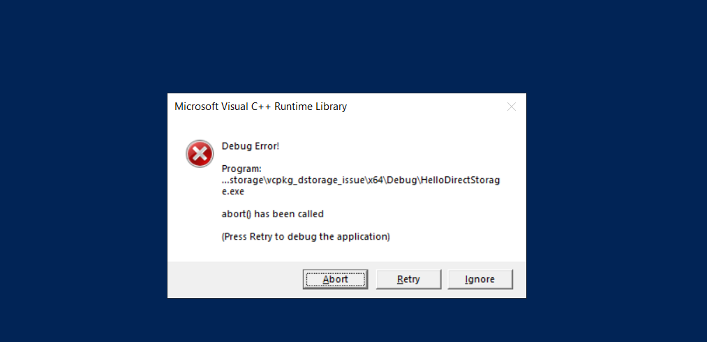 [dstorage] dstoragecore.dll is missing · Issue #28543 · microsoft/vcpkg ...