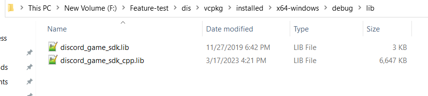 [discord-game-sdk] build failure with MSVC · Issue #29306 · microsoft/vcpkg · GitHub
