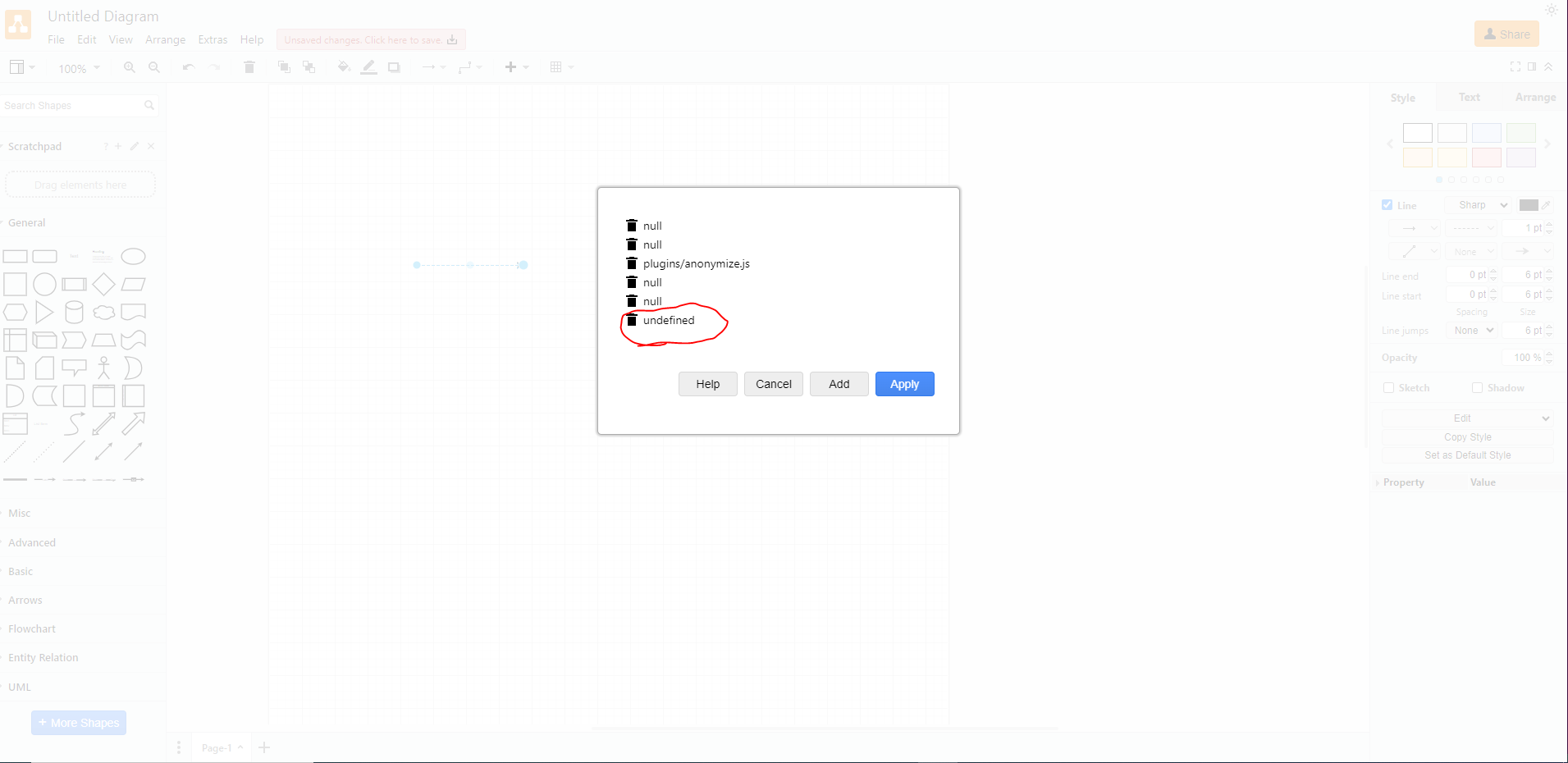 Can't add "Flow" plugin to web app (https://app.diagrams.net/) · Issue #3840 · jgraph/drawio ...
