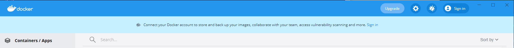 Can we make the sign in banner dismissable · Issue #271 · docker ...