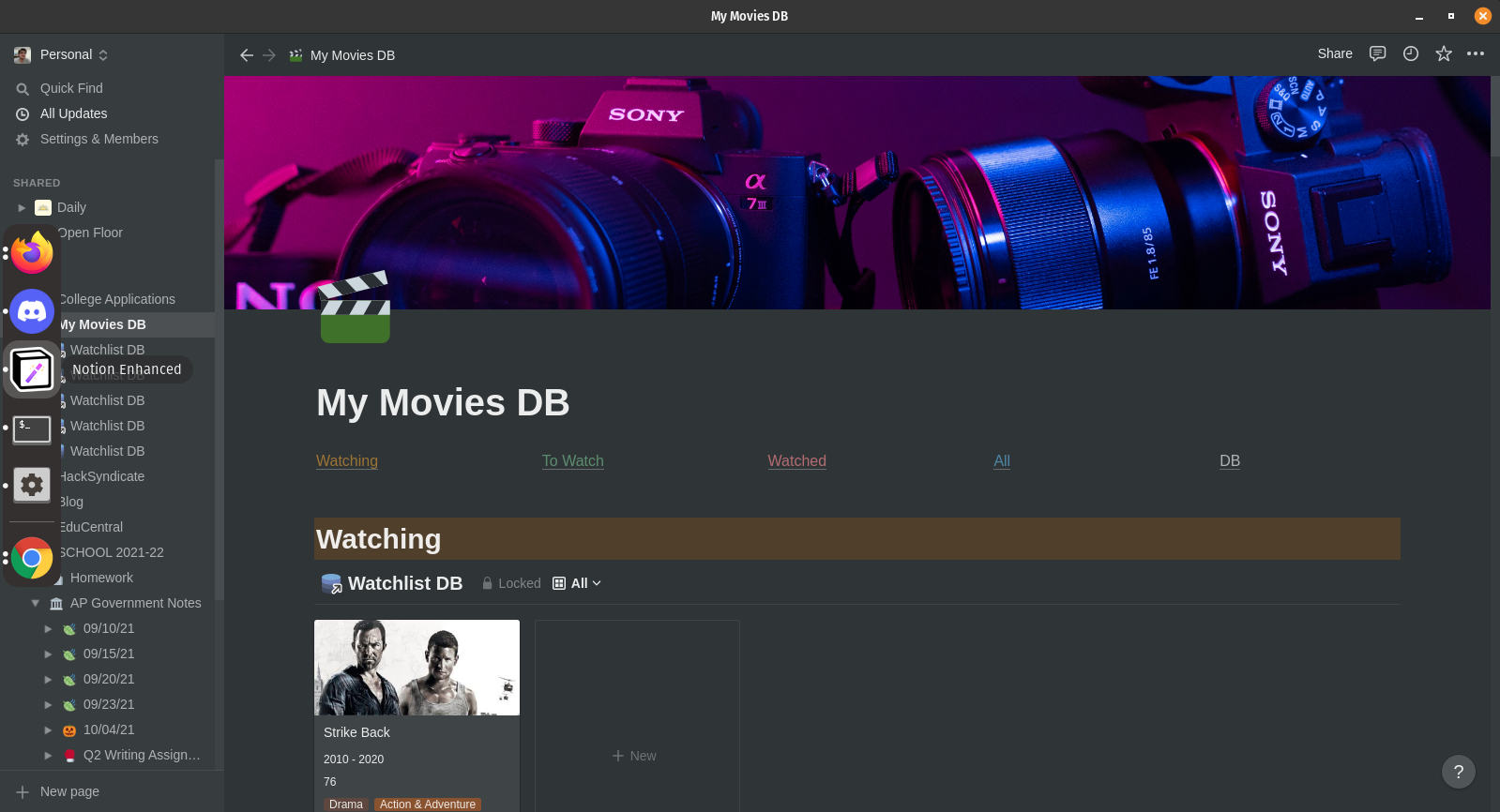 Notion Enhanced does not "activate" on Linux · Issue #711 · notion-enhancer/notion-enhancer · GitHub