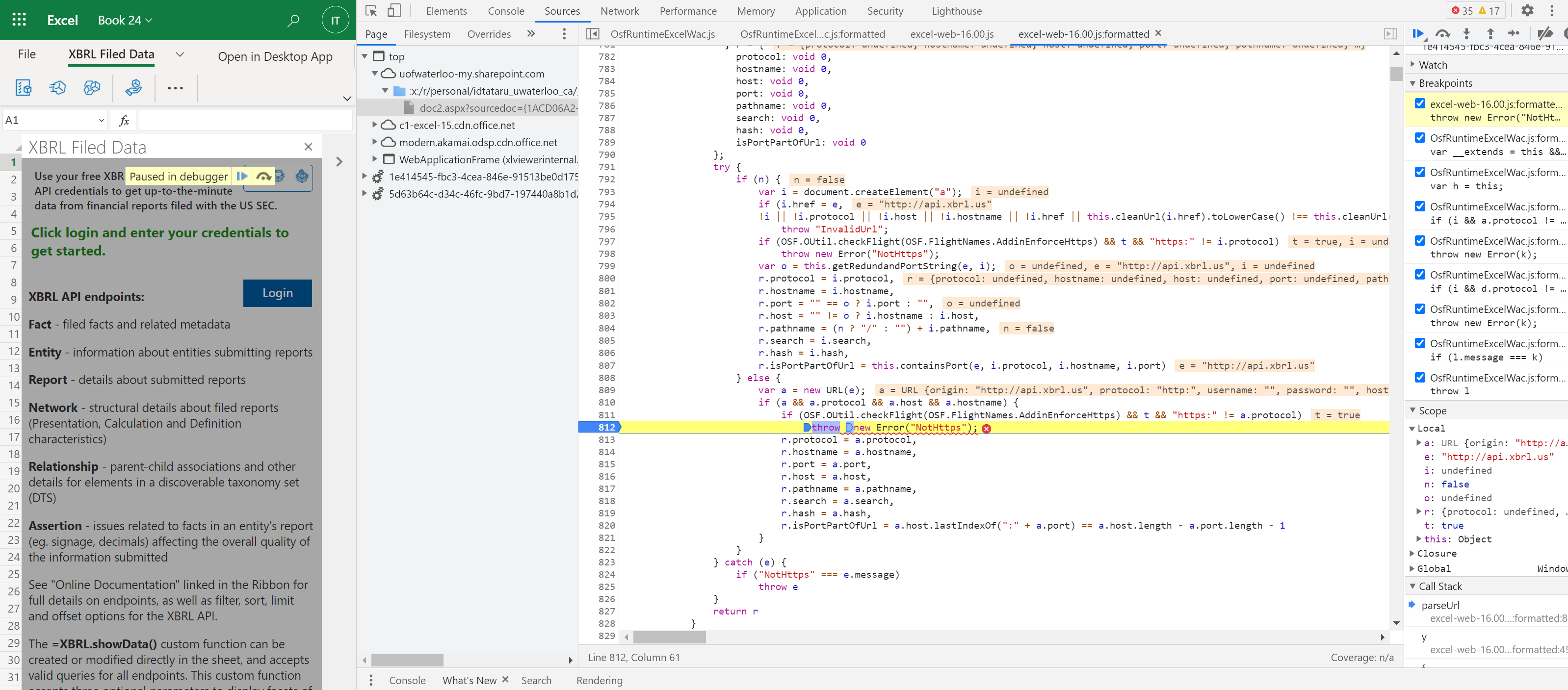 Add-in Word/Excel Online: displayDialogAsync does not work “NotHttps” · Issue #1845 · OfficeDev ...