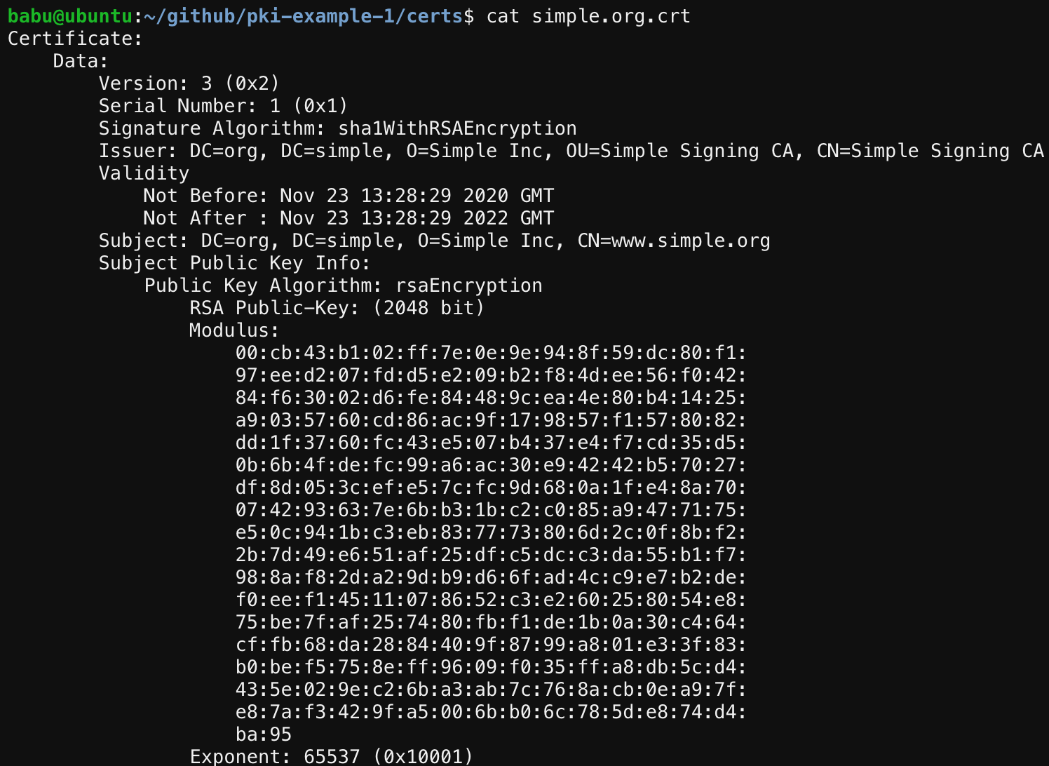 GitHub - sjsu-cmpe272/simple-pki: A simple PKI infrastructure
