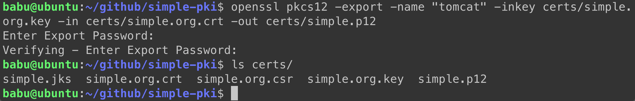 GitHub - sjsu-cmpe272/simple-pki: A simple PKI infrastructure