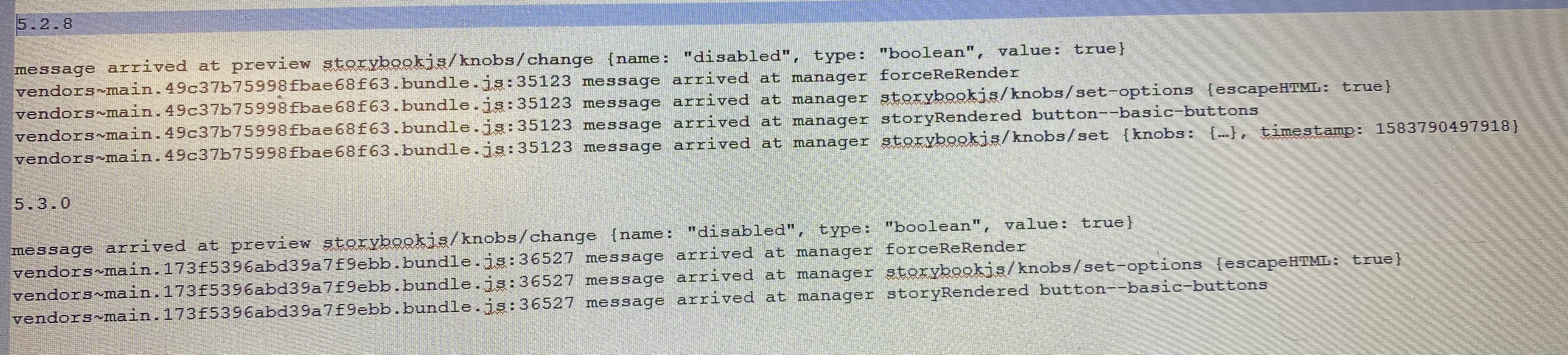 knobs addon does not work on 5.3.0 + · Issue #10098 · storybookjs/storybook · GitHub