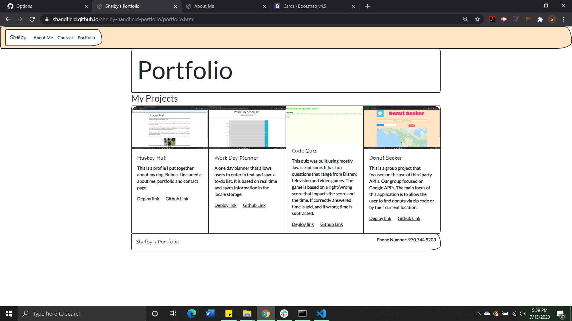 GitHub - shandfield/shelby-handfield-portfolio