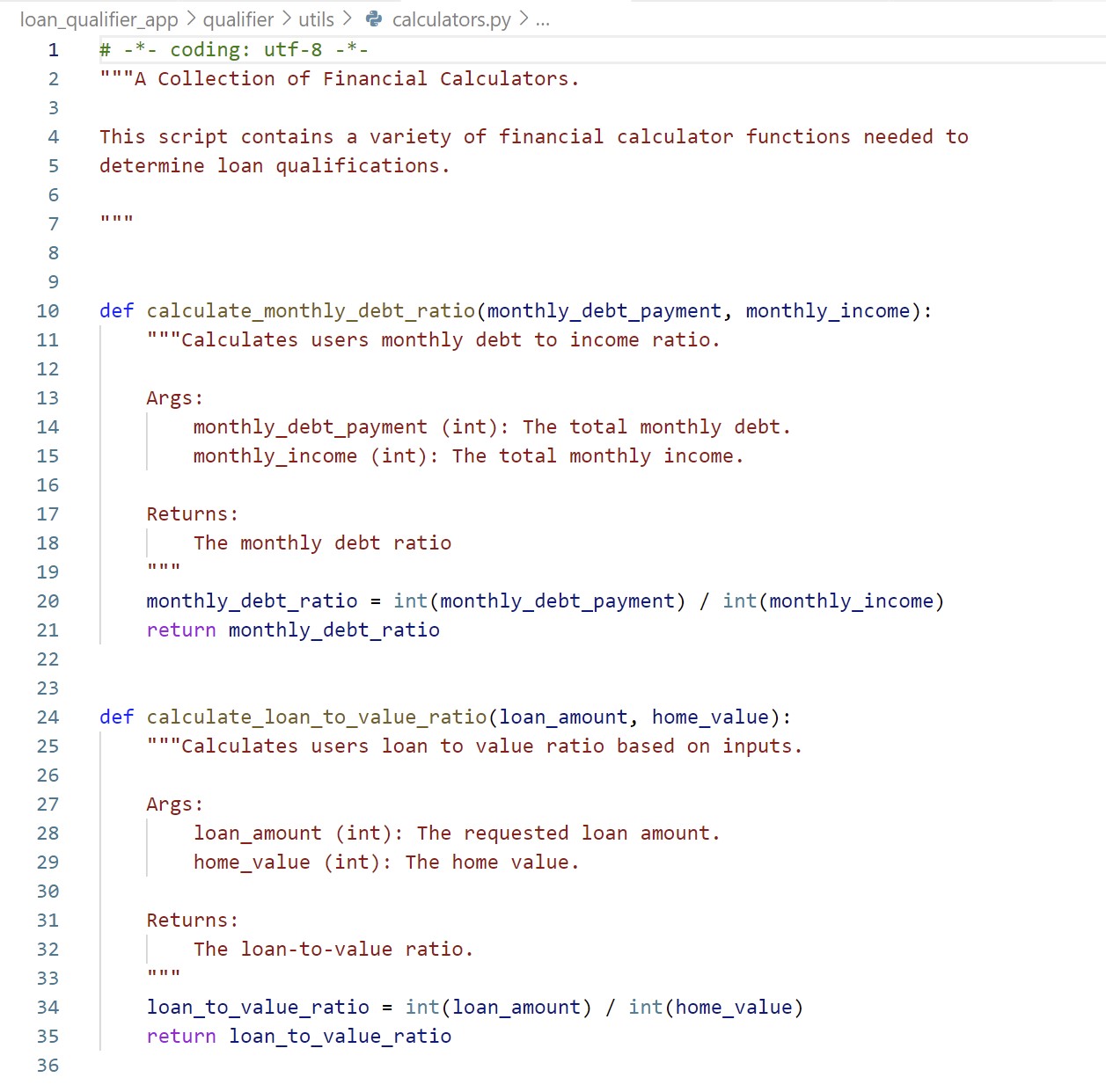 GitHub - jacob-honig/loan_qualifier_application: An application used to ...