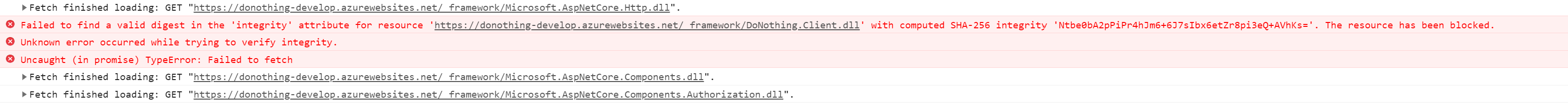 Browser still using cached versions of application after re-deployment (Blazor WebAssembly app ...