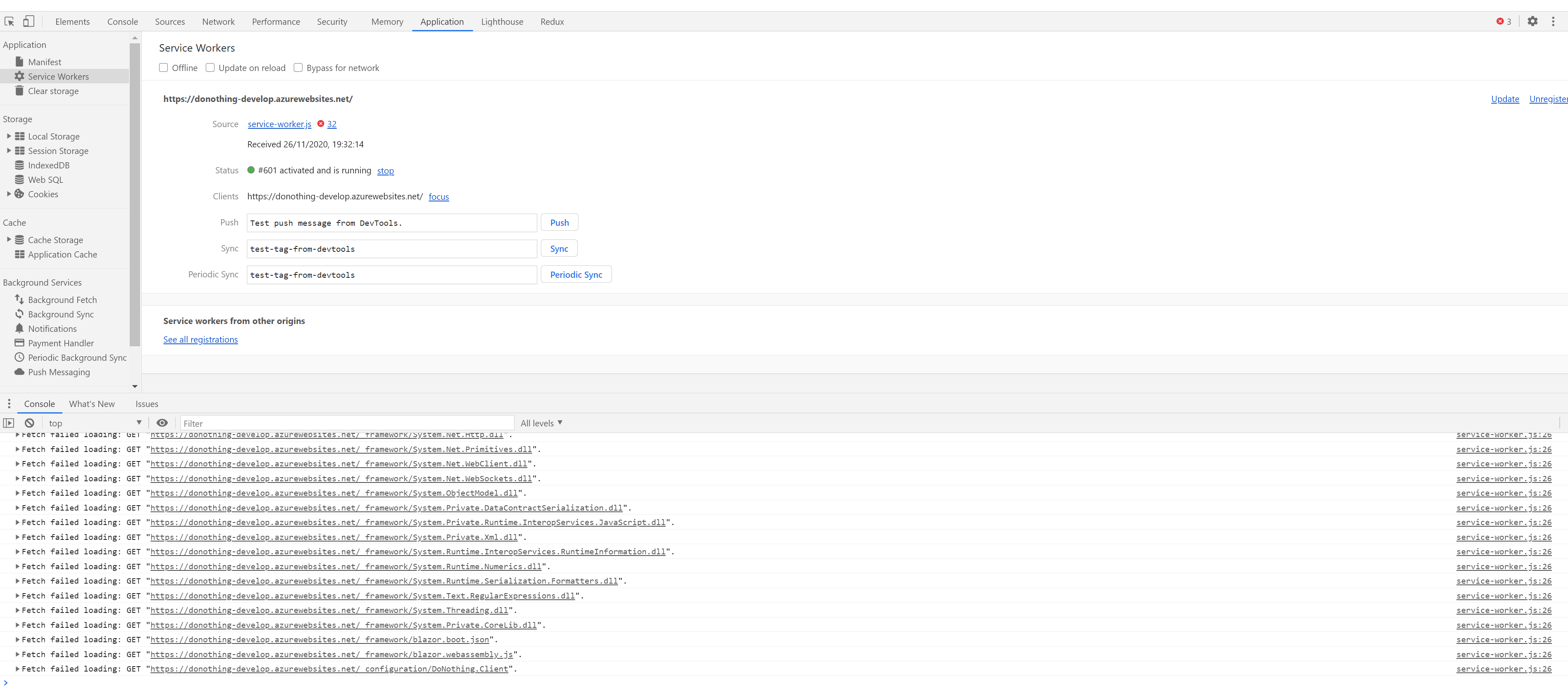 Browser still using cached versions of application after re-deployment (Blazor WebAssembly app ...