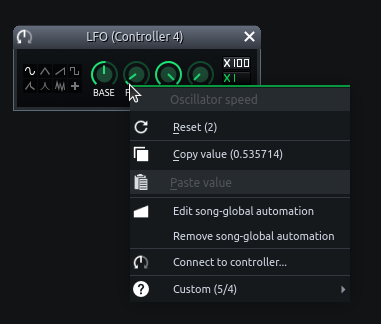 Tempo Sync Knob - Context menu string don't update on custom tempo · Issue #6759 · LMMS/lmms ...