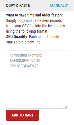 Redesign bulk order and add it to main page · Issue #13 · VirtoCommerce/vc-theme-b2b · GitHub