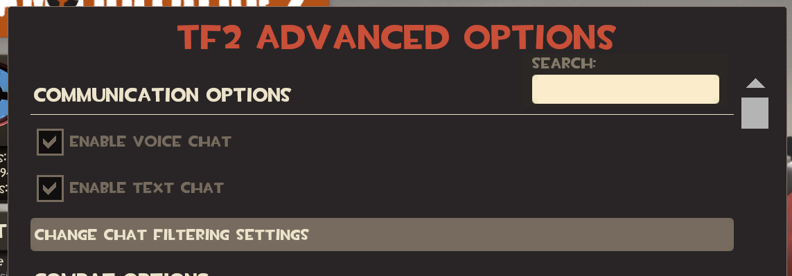 [TF2] [Feature Request] A search bar for the advanced options menu · Issue #4809 · ValveSoftware ...