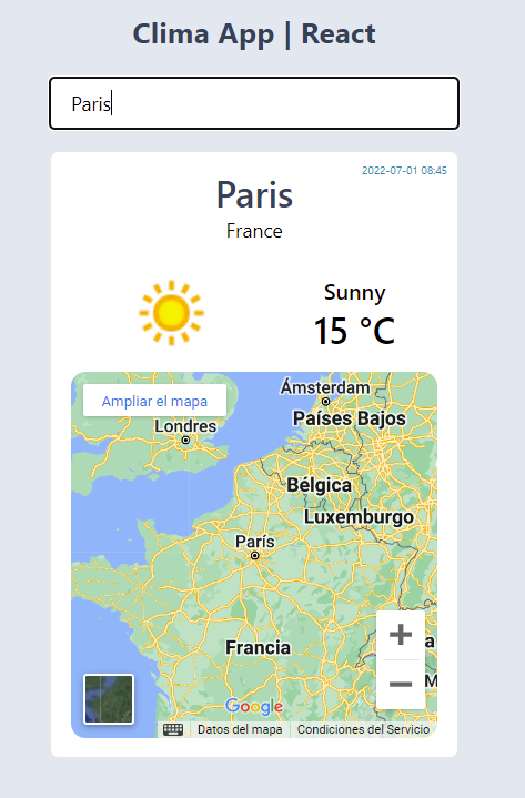 GitHub - Ftnt/weather-app-react
