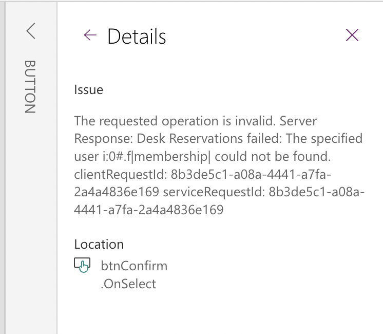 Desk Reservation - Specified user i:0#.f|membership| could not be found · Issue #72 ...