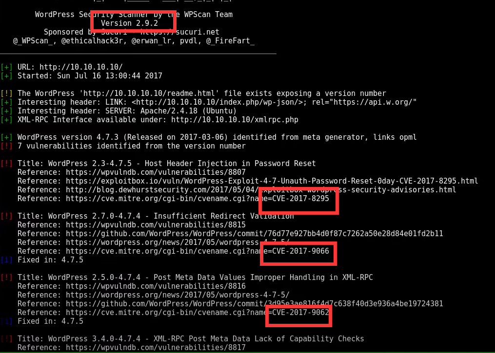 Version Problem · Issue 1497 · Wpscanteamwpscan · Github