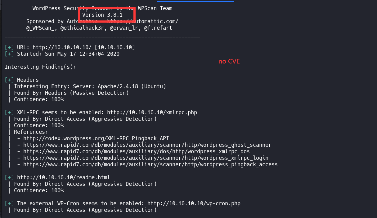Version problem · Issue #1497 · wpscanteam/wpscan · GitHub