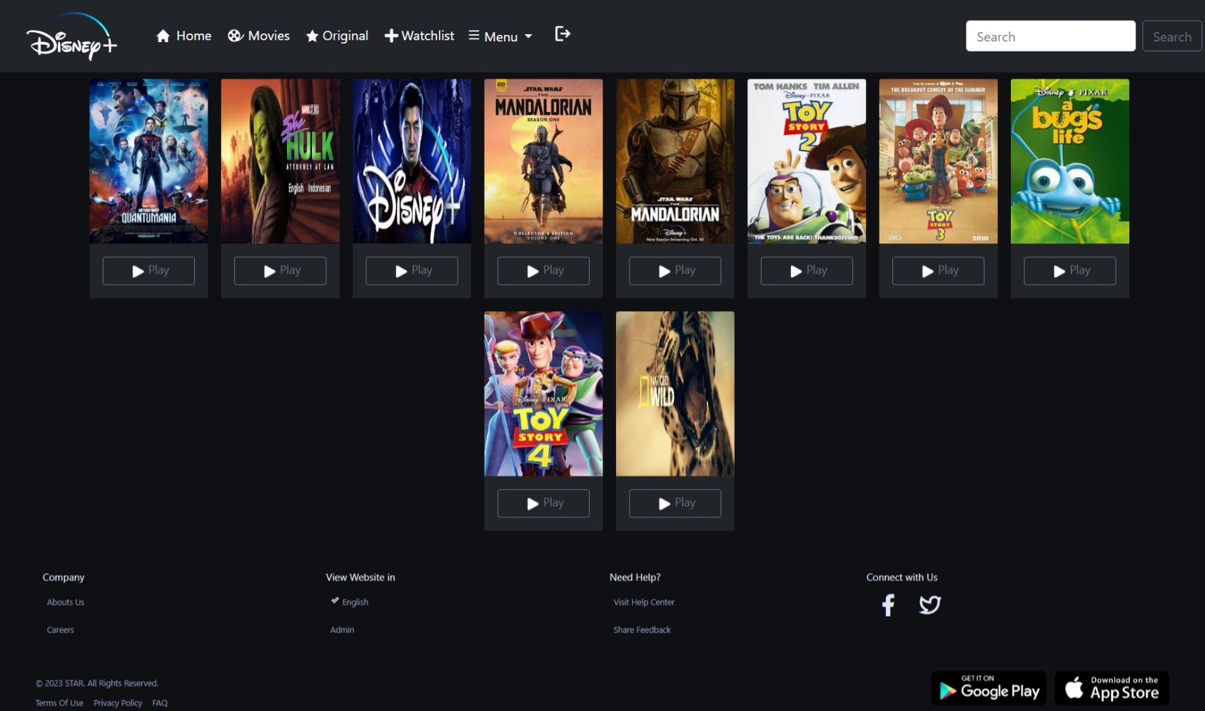 GitHub - zeeshan0987/Disney-Clone_Using_Python