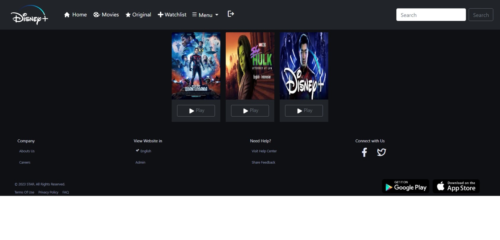 GitHub - zeeshan0987/Disney-Clone_Using_Python