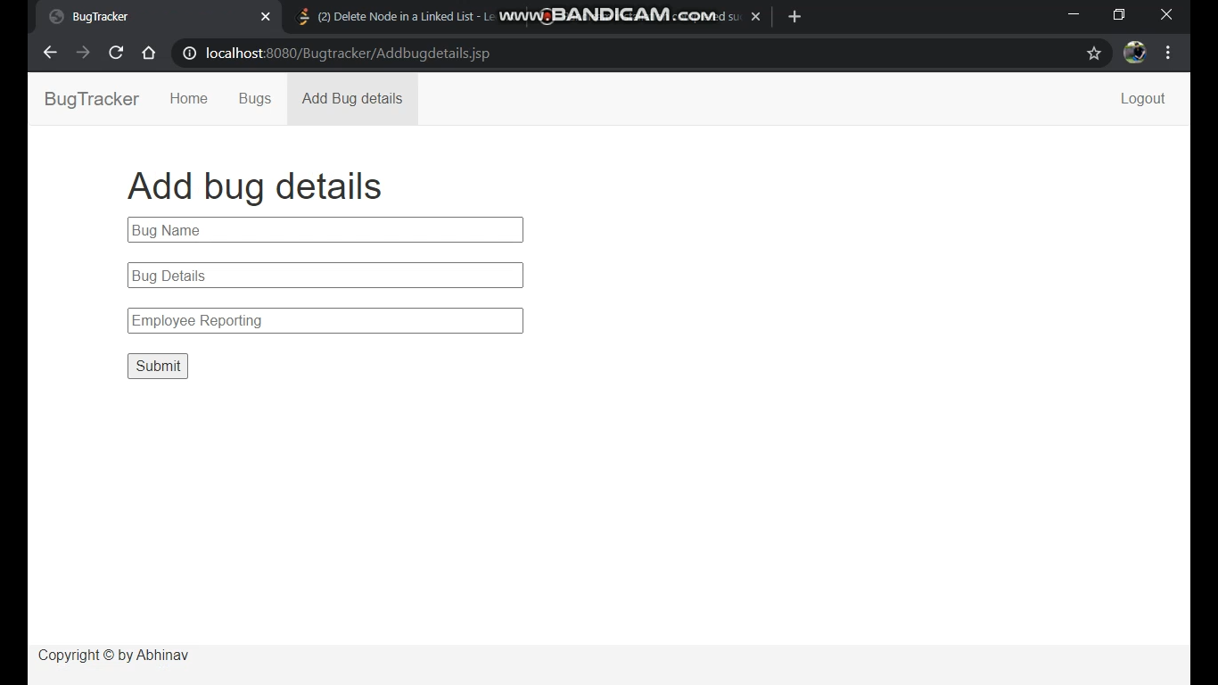 GitHub - abhinav-mmmut/the-bugtacker: A bug tracking system or defect ...