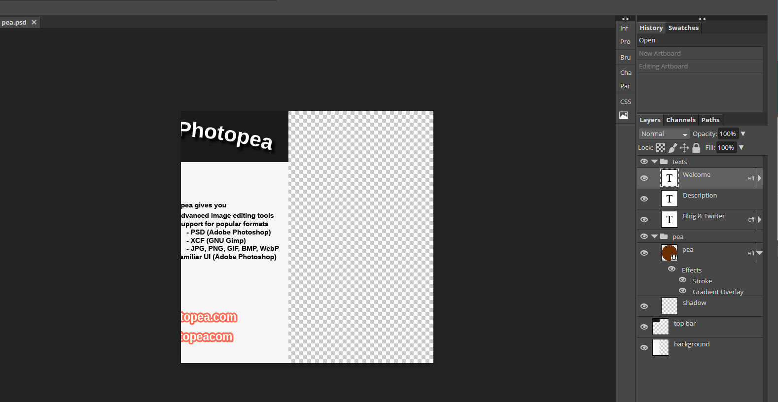 More problem with undo after creating artboard · Issue #3078 · photopea ...