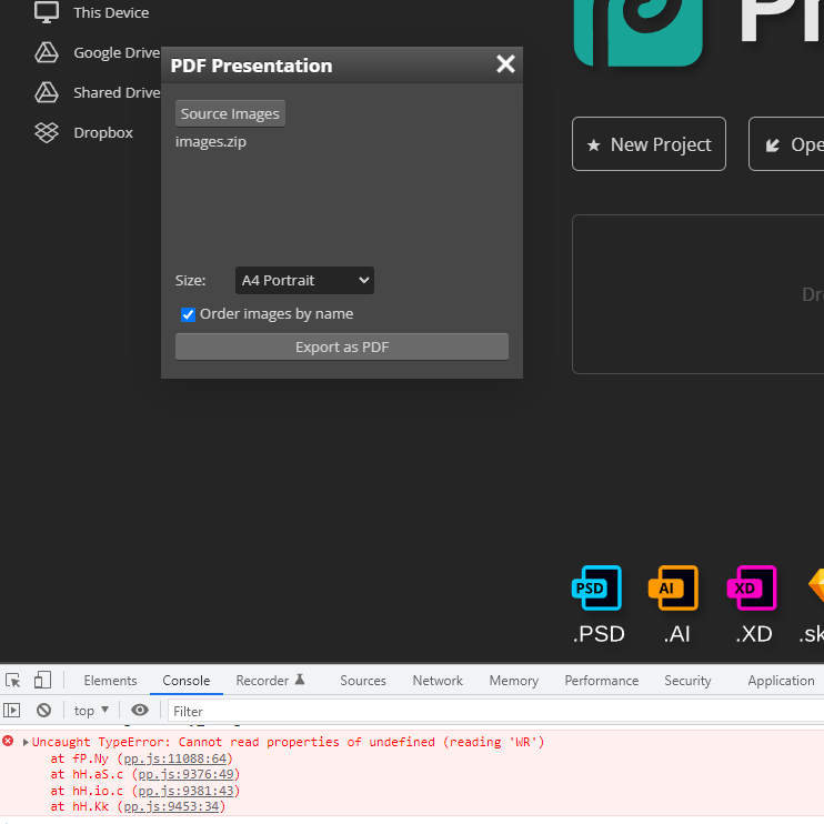 PDF presentation · Issue #4342 · photopea/photopea · GitHub