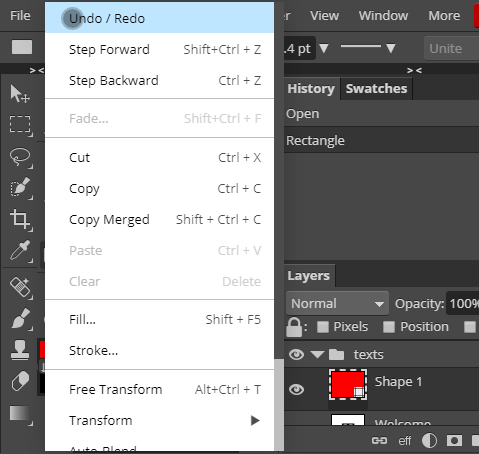 Issue with long menu on small touchscreen · Issue #1521 · photopea ...