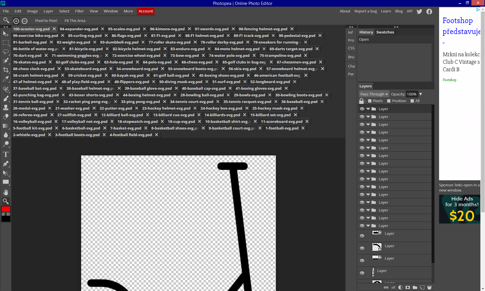 Photopea with many files open issue · Issue #1573 · photopea/photopea · GitHub
