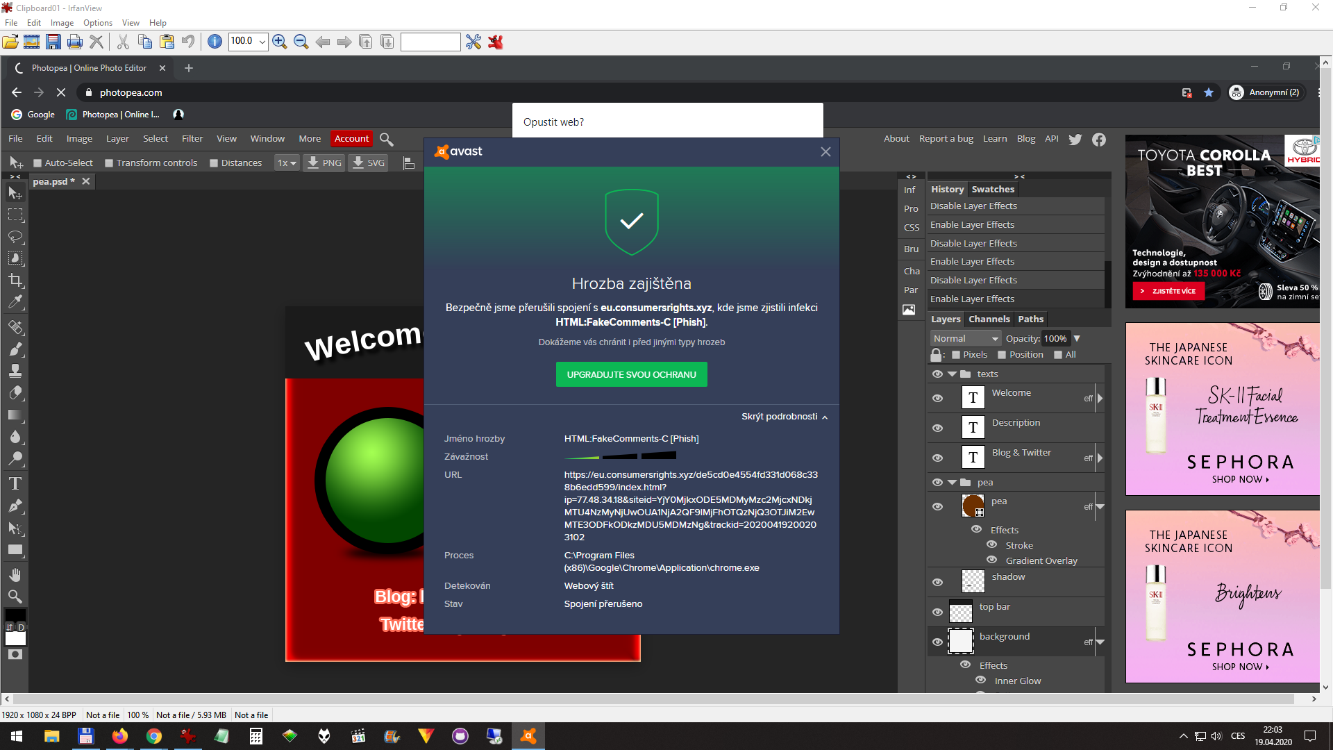 Ad redirecting me automatically!!! · Issue #2055 · photopea/photopea ...