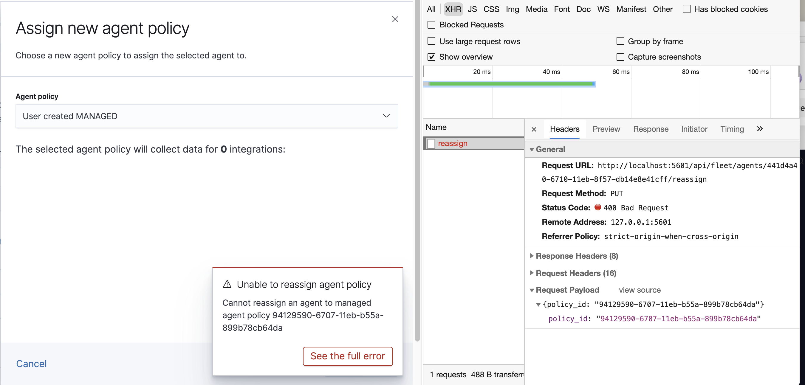 [Fleet] Improve hosted agent policy error messages in API · Issue ...