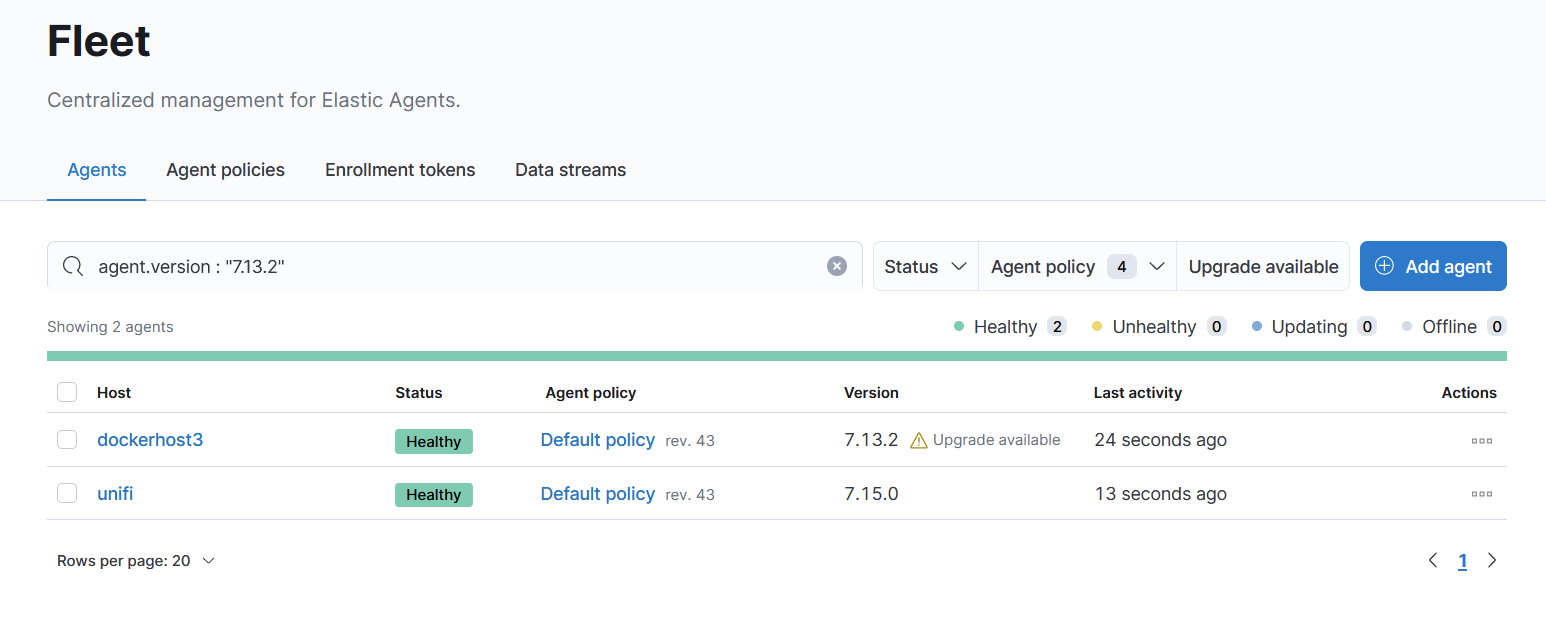 [Fleet] Incorrect results on search · Issue #116711 · elastic/kibana · GitHub