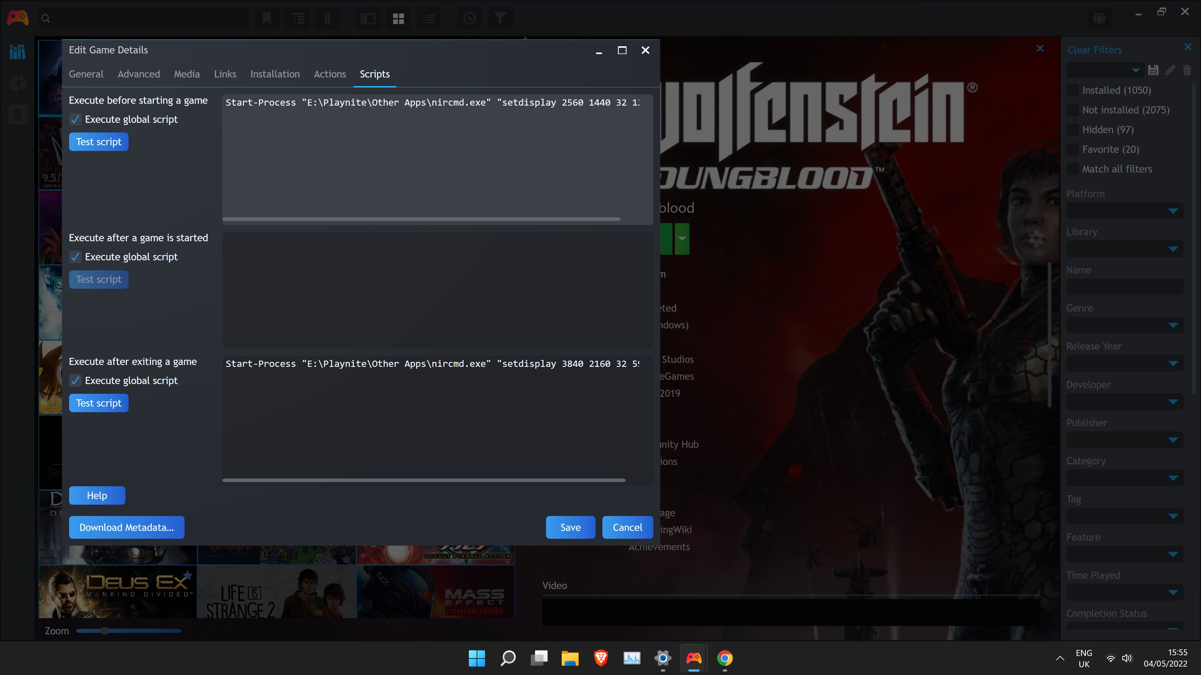 Implement text wrapping in script text boxes · Issue #2915 · JosefNemec/Playnite · GitHub