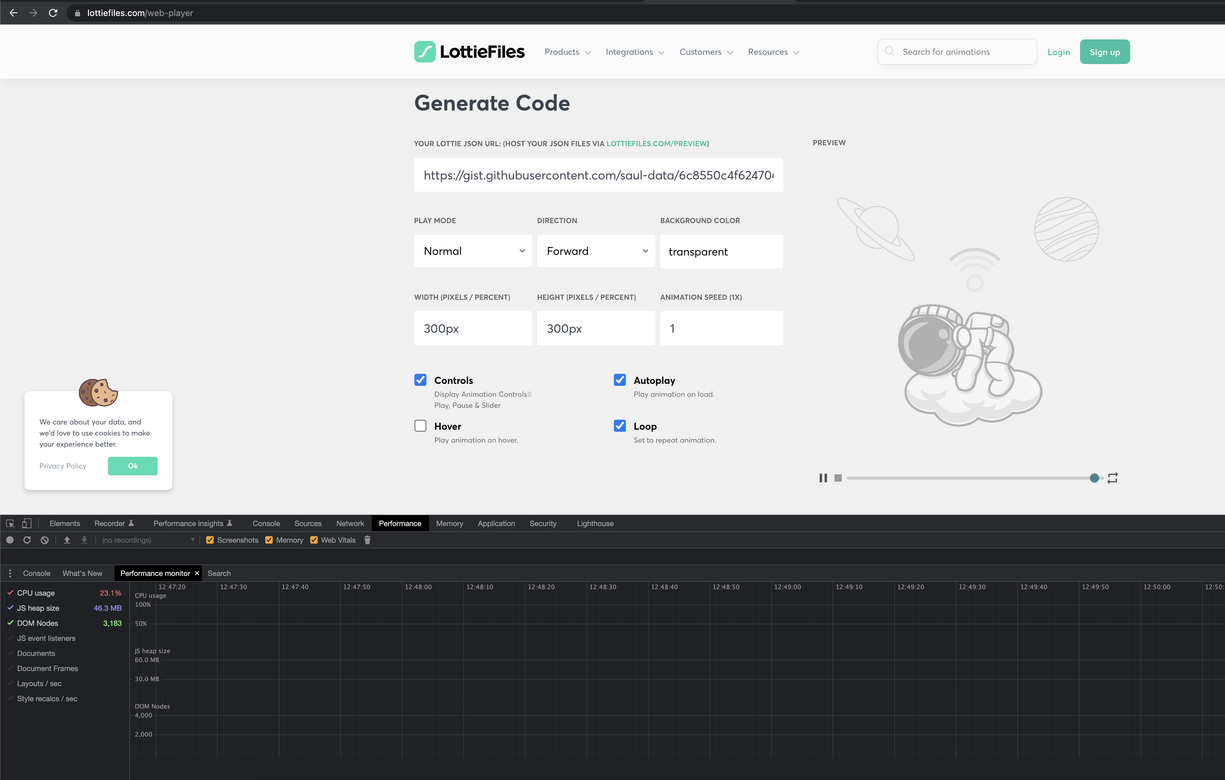 A lot of Lottie animations on website causing high CPU and GPU usage · Issue #2427 · airbnb ...