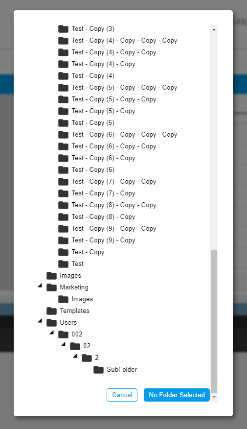 Resource Manager Popup Issue With Long List · Issue 5477 · Dnnsoftwarednnplatform · Github 8384