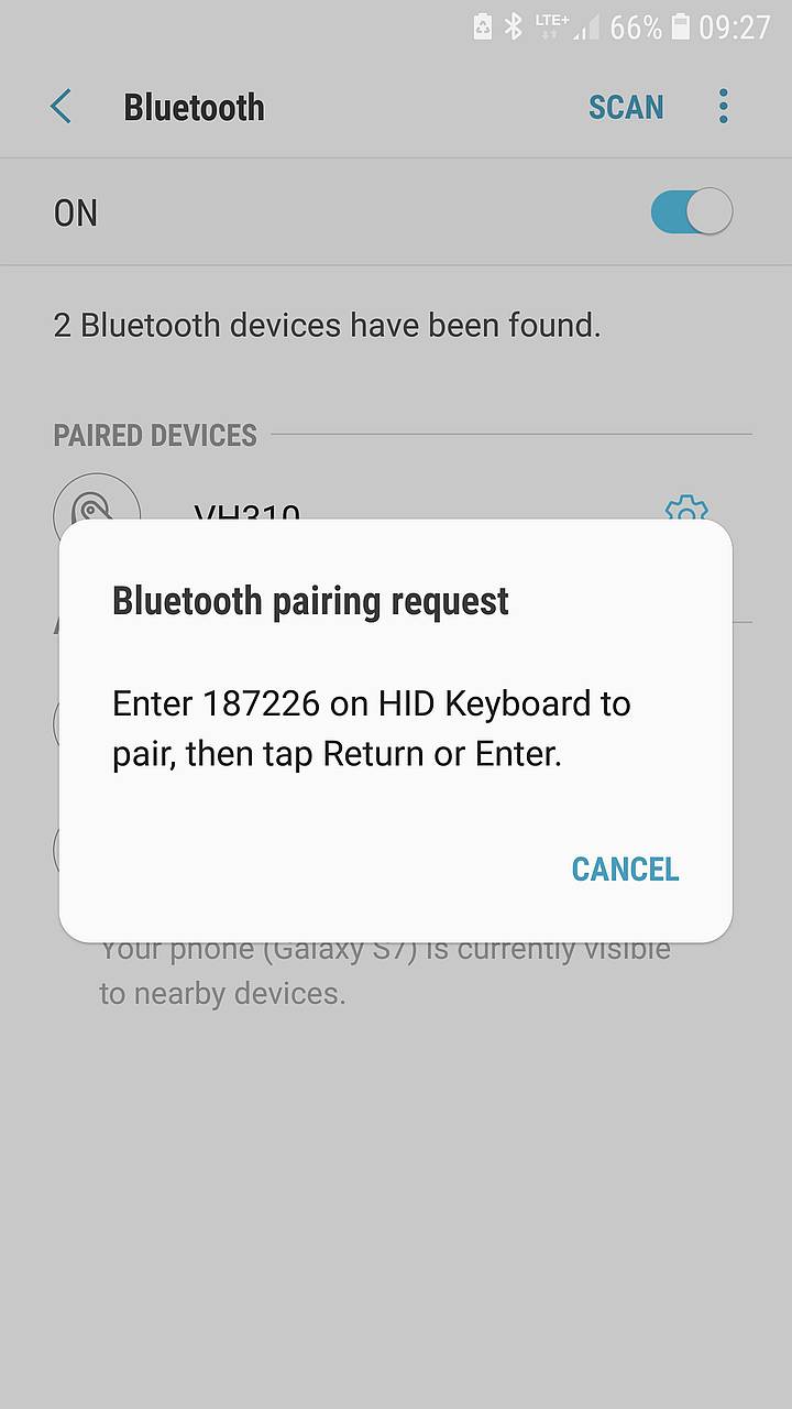 Samsung Galaxy S7 fails to connect BLE HID keyboard on Pico W · Issue #456 · bluekitchen/btstack ...