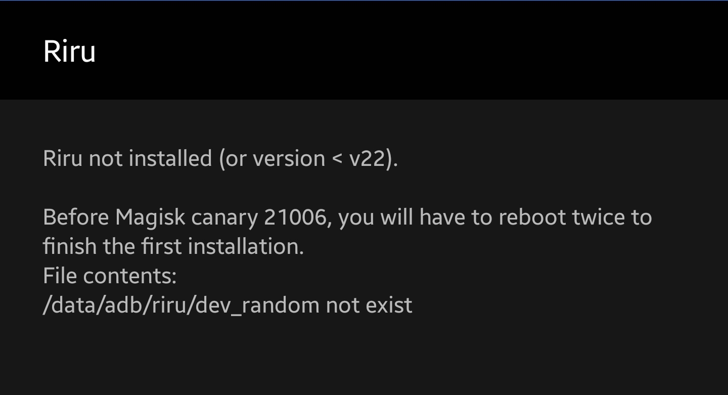 Riru v22 error · Issue #131 · RikkaApps/Riru · GitHub