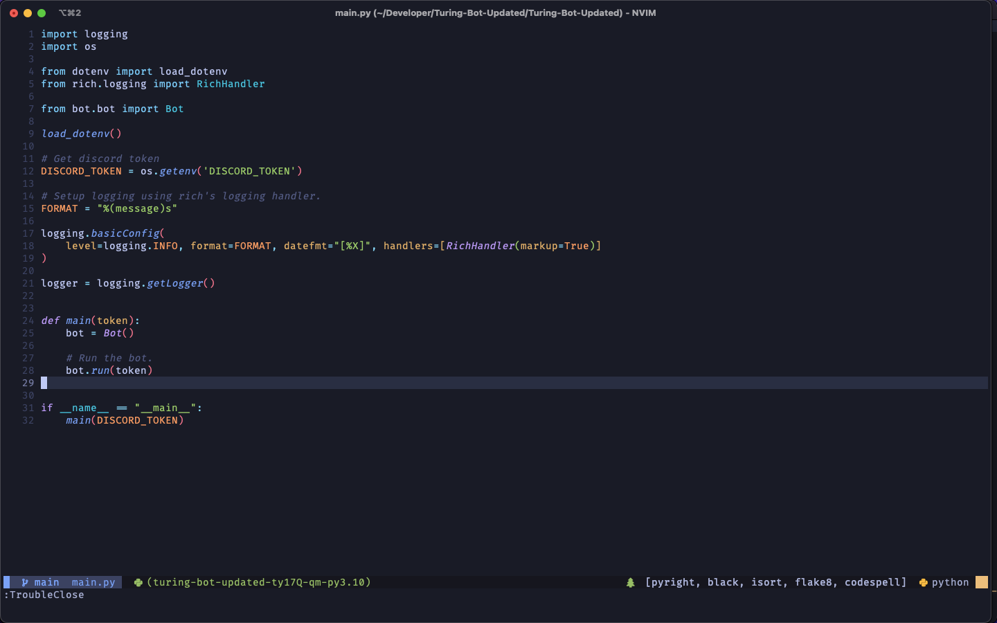 Neovide not working with poetry environment · Issue #1599 · neovide/neovide · GitHub